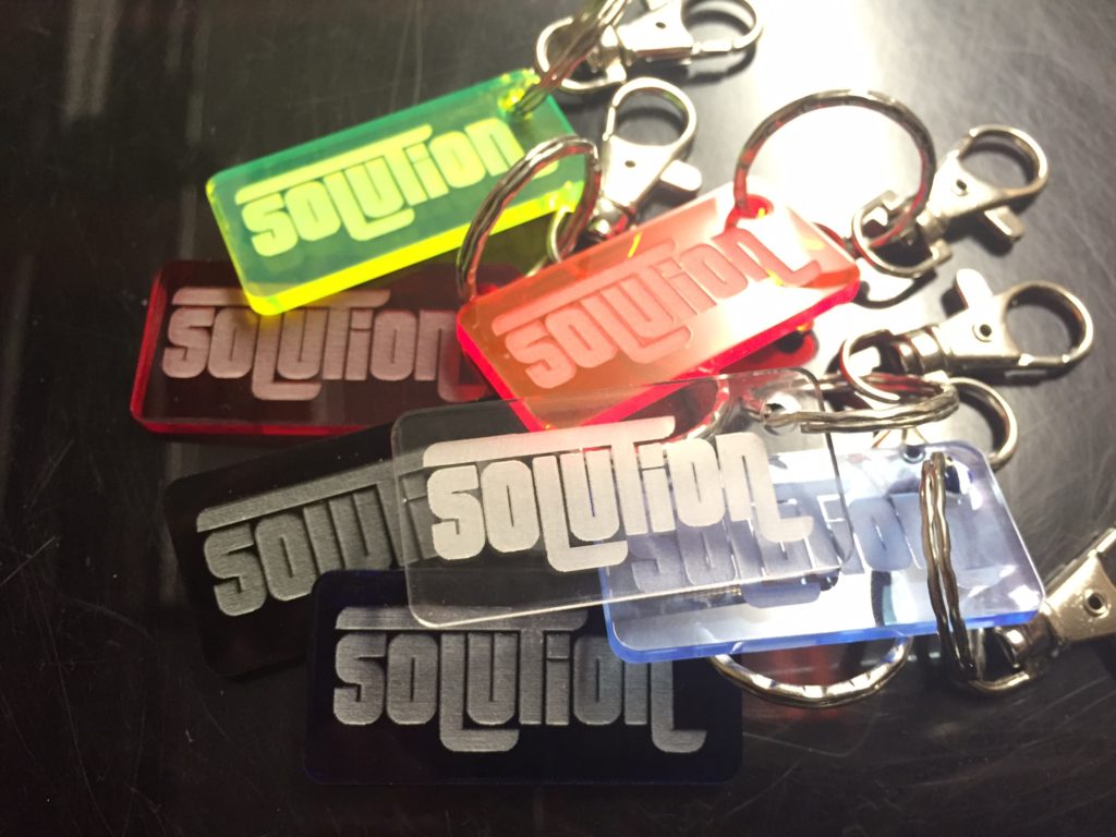 Perspex Key Rings from Moomin Merchandise