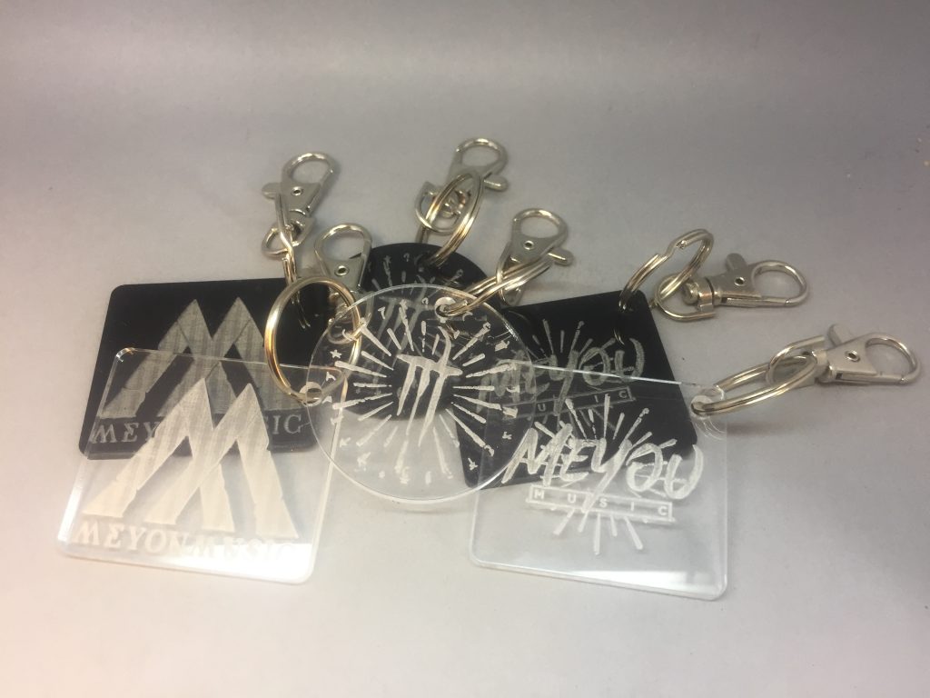 Perspex Key Rings from Moomin Merchandise