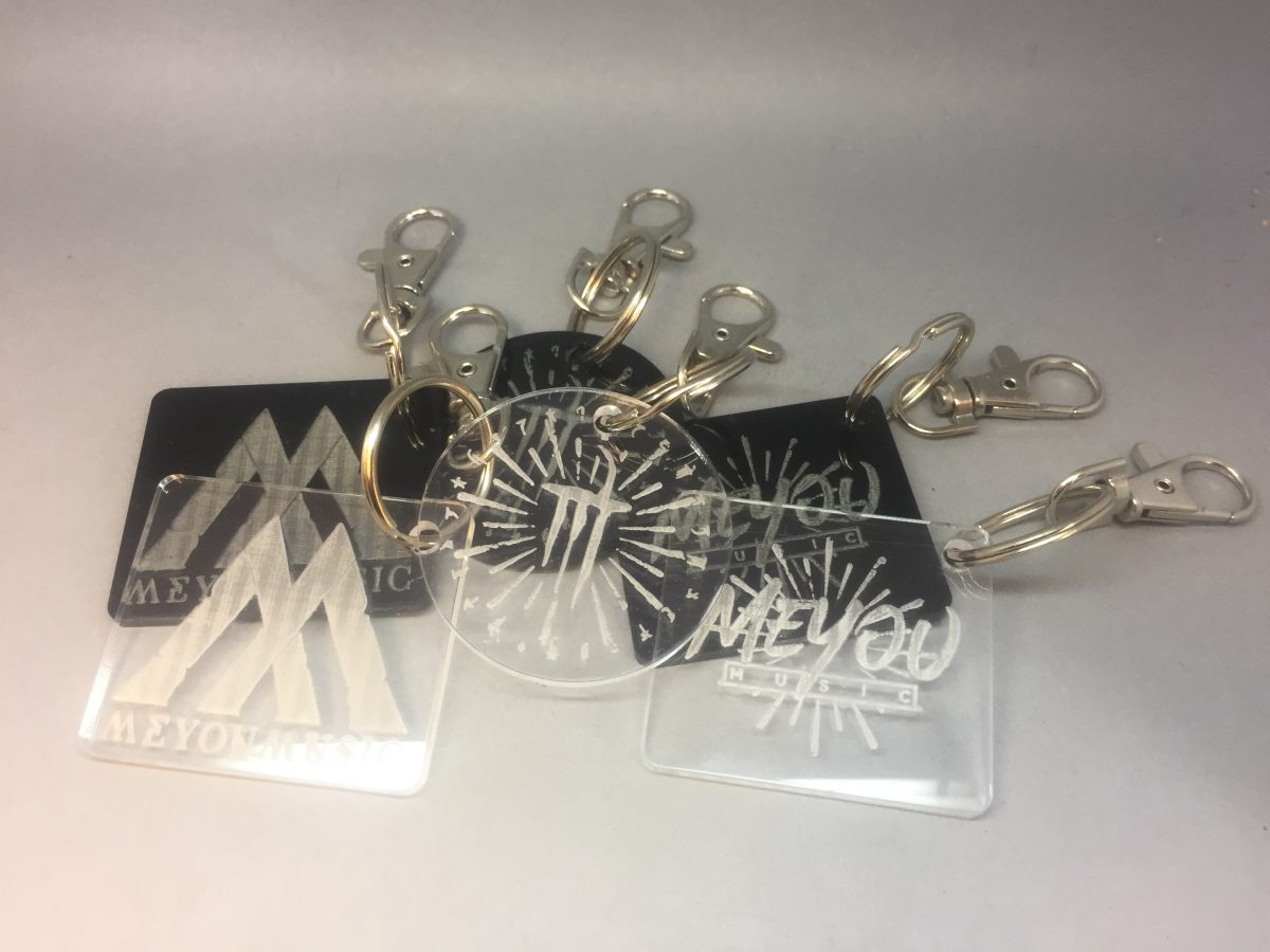 Perspex Key Rings from Moomin Merchandise